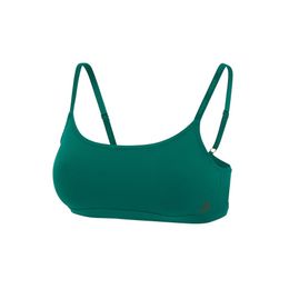 adidas Sportswear Bustier ' Scoop Bralette - Sport Active Micro Body Fit ' Damen Gr&ouml;&szlig;e 75 dunkelgr&uuml;n