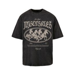 MJ Gonzales T-Shirt 'Running Wild' Herren Gr&ouml;&szlig;e 4XL greige / schwarz