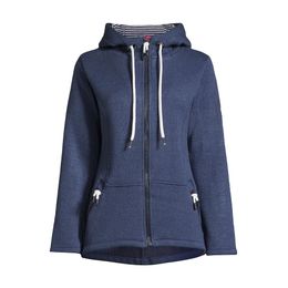 Salzhaut Zip-Up Hoodie female Blue size XXXL