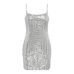 Only Kleid 'ONLScarlett' Damen Gr&ouml;&szlig;e 40 silber