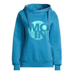 Salzhaut Sweatshirt 'S&uuml;nn - Moin Rund' female Blue size XXS