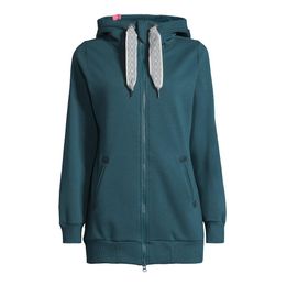 Salzhaut Zip-Up Hoodie 'Nord&ouml;rp' female Green size XS