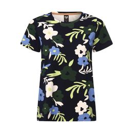 Ragwear T-Shirt 'Adori' Damen Gr&ouml;&szlig;e S royalblau / hellgr&uuml;n / dunkelgr&uuml;n / schwarz