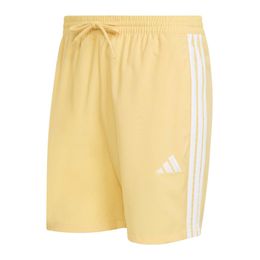 adidas Sportswear Sportshorts 'Essentials Chelsea' Herren Gr&ouml;&szlig;e L gelb / wei&szlig;