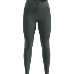 Odlo Zeroweight Warm Reflective Tights Bekleidung Damen gr&uuml;n