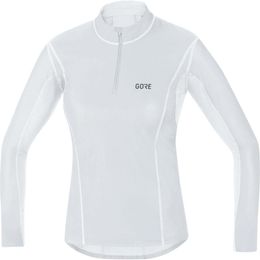 Gore Windstopper Baselayer Thermo Turtleneck Bekleidung Damen wei&szlig;