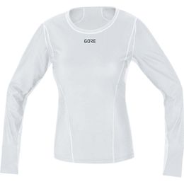 Gore Windstopper Baselayer Long Sleeve Shirt Bekleidung Damen wei&szlig;