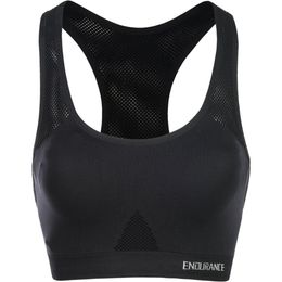 Endurance George West Bra Bekleidung Damen schwarz