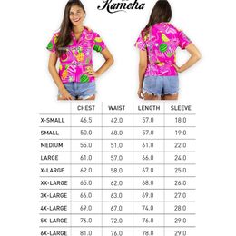 King Kameha Bluse 'Flamingo Melone' Damen Gr&ouml;&szlig;e S pink