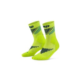 CEP Core Run Merino Mid Cut Socks 5.0 Bekleidung Damen gelb