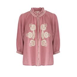Honn&ecirc;te Atelier Blouse 'Drew' female Pink size XS