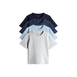 The Set T-Shirt Jungen Gr&ouml;&szlig;e 146 navy / saphir / hellblau / hellgrau