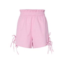Pieces Shorts 'PCAlma' Damen Gr&ouml;&szlig;e 40 pink / wei&szlig;