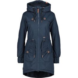 alife and kickin Alife & Kickin Winter Parka 'CHARLOTTE AK' female Blue size XXL