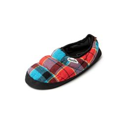 Nuvola. Hausschuh 'Classic Scotland' Herren Gr&ouml;&szlig;e 42.5 rot