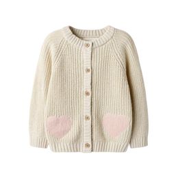 name it Knit Cardigan girl White size 116
