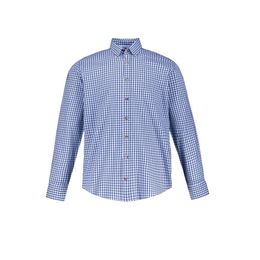 JP1880 Hemd Herren Gr&ouml;&szlig;e 41/42 blau / wei&szlig;