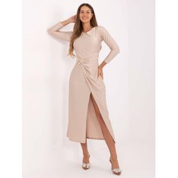 Madnezz House Kleid '21609.83' Damen Gr&ouml;&szlig;e 38/40 beige Winterkleid