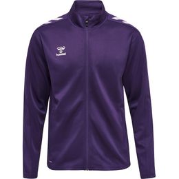 Hummel Athletic Zip-Up Hoodie male Purple size M