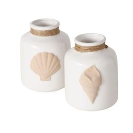 Boltze Vase Shelby, 2er Set skandinavische Deko Online Shop