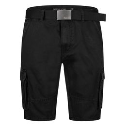 INDICODE JEANS Cargo Shorts ' Blixt ' Herren Gr&ouml;&szlig;e 33/34 schwarz