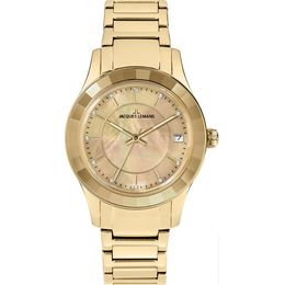 Jacques Lemans Uhr Damen Gr&ouml;&szlig;e One Size gold
