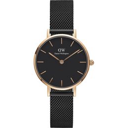 Daniel Wellington Analog Watch 'Classic Petite 28 Ashfield DW00100245' female Black size One Size