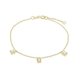FAVS. FAVS Armband Damen Gr&ouml;&szlig;e One Size gold / transparent