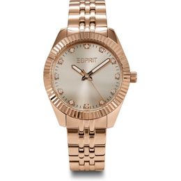 Esprit Analoguhr Damen Gr&ouml;&szlig;e One Size rosegold