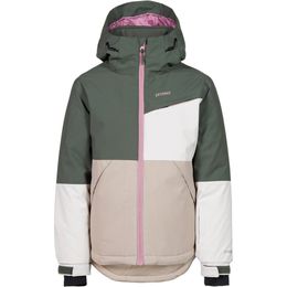 Protest Sportjacke 'Pippa' M&auml;dchen Gr&ouml;&szlig;e 116 beige / tanne / wei&szlig;