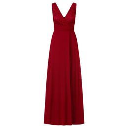 Kraimod Abendkleid Damen Gr&ouml;&szlig;e 44 kirschrot Winterkleid