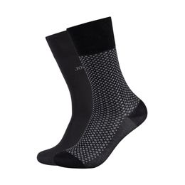 JOOP! Socken Herren Gr&ouml;&szlig;e 43/46 grau / schwarz