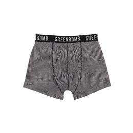 Greenbomb Boxer shorts 'Bike Geo' male Grey size S
