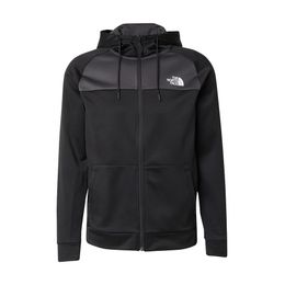 The North Face Sportsweatjacke Herren Gr&ouml;&szlig;e S dunkelgrau / schwarz / wei&szlig;