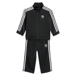 adidas originals Jogginganzug 'Adicolor Firebird' Jungen Gr&ouml;&szlig;e 62 schwarz / wei&szlig;