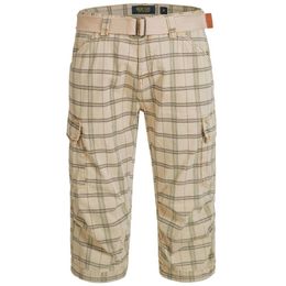 INDICODE Jeans Cargo Pants 'Nicolas Check' male Beige size XXL