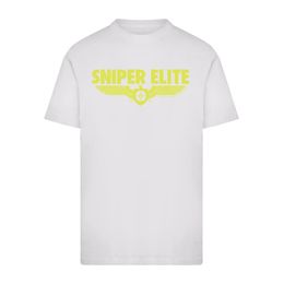 F4NT4STIC Shirt 'Sniper Elite' male White size L