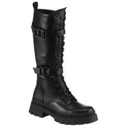 Aniston Schn&uuml;rstiefelette Damen Gr&ouml;&szlig;e 37 schwarz Winterschuhe