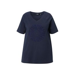 Ulla Popken Shirt female Blue size 58-60