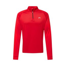 Newline Sportshirt Herren Gr&ouml;&szlig;e L hellgrau / rot
