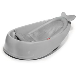 Babybadewanne SKIP HOP "Moby, grau", Baby, grau, Badewannen