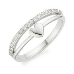 Aniston Ring Damen Gr&ouml;&szlig;e 58 silber