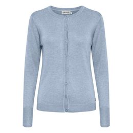 oxmo Knit Cardigan 'Hlin' female Blue size XL