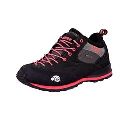 GUGGEN Mountain Athletic Lace-Up Shoes 'Trekking-& Wanderschuhe PT022 Wildleder' female Black size 37