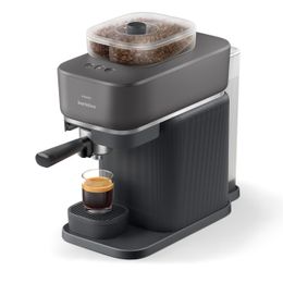Espressomaschine "mit Bean swap BAR320/60 mit Mahlwerk f&uuml;r ganze Bohnen", 1schwarzgrau, PHILIPS BARISTINA, Kaffeemaschinen, Doppelter Bohnenbeh&auml;lter,