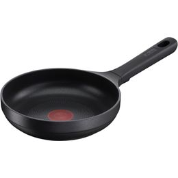 Bratpfanne Tefal "Trattoria Pro", schwarz, &Oslash;:20cm, Pfannen, Bratpfanne, Robust, Antihaftversiegelung, Temperaturanzeiger, Induktion