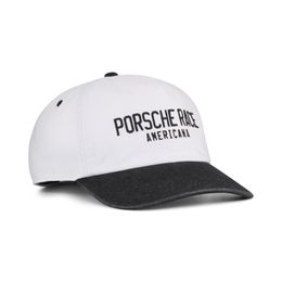 Puma Damen Flex Cap "Porsche Legacy Lifestyle Dad Cap Erwachsene"wei&szlig; schwarz, colorblocking, Futter Vorderteil: 100% Polyester, Caps