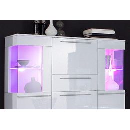 LED Glaskantenbeleuchtung Places of Style, bunt, L:6,3cm, Leuchten