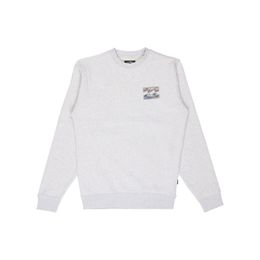 Sweatshirt Billabong "Foundation", Herren, Gr. M, light grau heather, Obermaterial: 55% Baumwolle, 25% Baumwolle, 20% Polyester;, Sweatshirts Sweatshirt