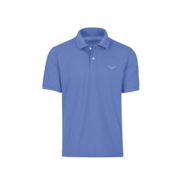 Poloshirt TRIGEMA "TRIGEMA Poloshirt DELUXE Piqu&eacute;", Damen, Gr. M, lila (lavendel), 100% Baumwolle, Basic, Shirts